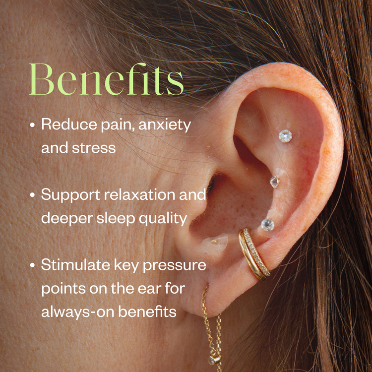 Acupressure Ear Seeds| Beads for your Ear's Pressure Points | WTHN