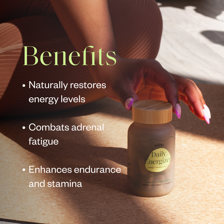 Energy Tablets | Daily Energizer | Herbal Supplement | WTHN